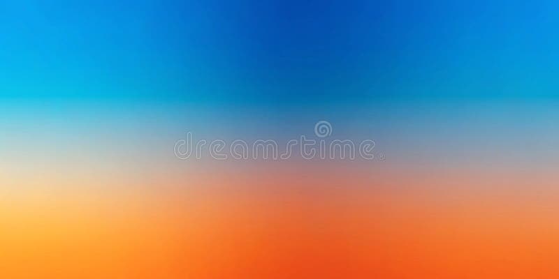 Simple Blue Orange Gradient Pastel, Abstract Orange and Blue Blur Color ...