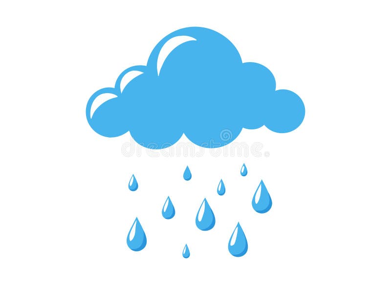 Blue Rain Cloud Vector Stock Illustrations – 24,151 Blue Rain Cloud ...