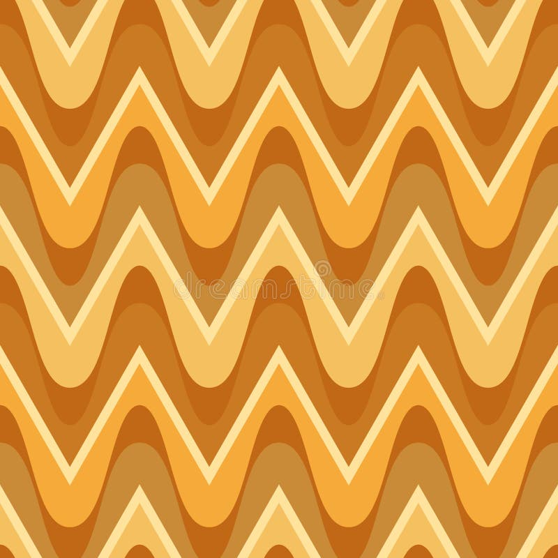 Simple Blue Scalloped Seamless Pattern Stock Vector - Illustration of ...