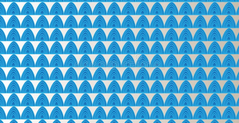 Simple Blue shell pattern stock illustration. Illustration of ...