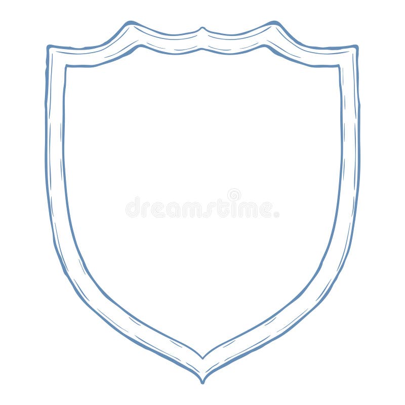 Simple Blue Wedding Crest . Stock Vector - Illustration of vector ...