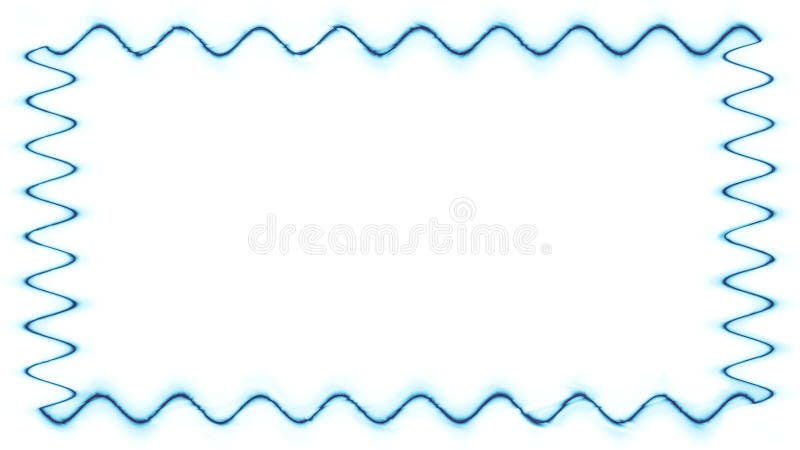 Simple Blue Zig Zag Frame stock footage. Video of simple - 335525370