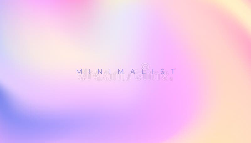 Simple and Blurry Smooth Gradient Wallpaper Design Stock Illustration ...