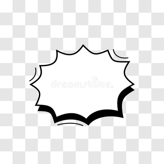 Simple boom dialogue box stock vector. Illustration of boom - 224046246