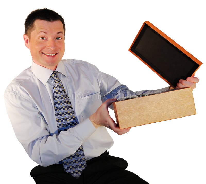 Simple box stock photo. Image of open, corrugated, expressing - 12589524