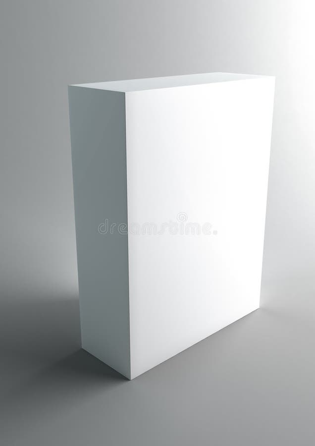 Plain blank box (12Mb) stock illustration. Illustration of guide - 372075