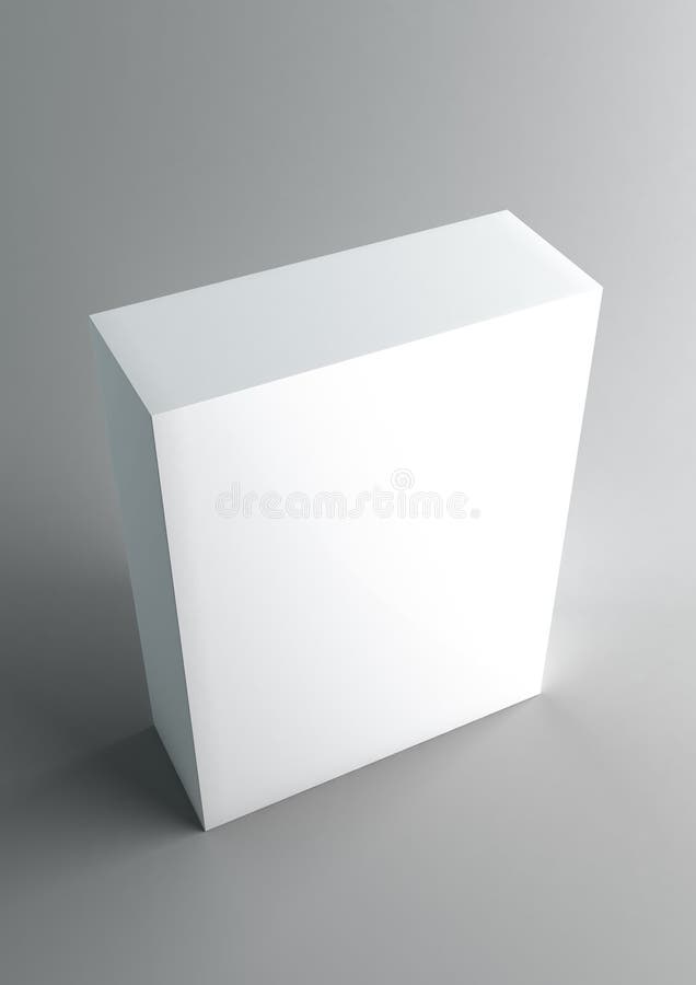 Transparent box stock vector. Illustration of empty, perspective - 18096738