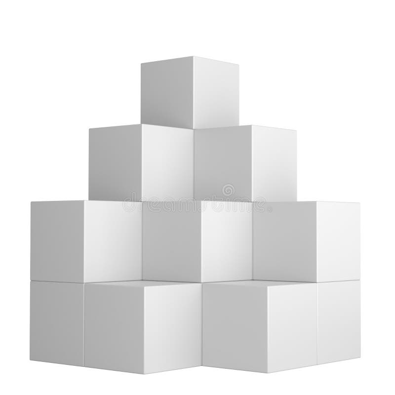 Simple Box Display, Isolated Stock Illustration - Illustration of ...