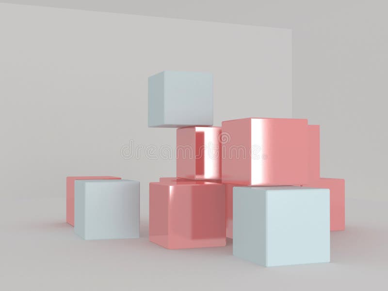 Simple box display stock illustration. Illustration of design - 107817776