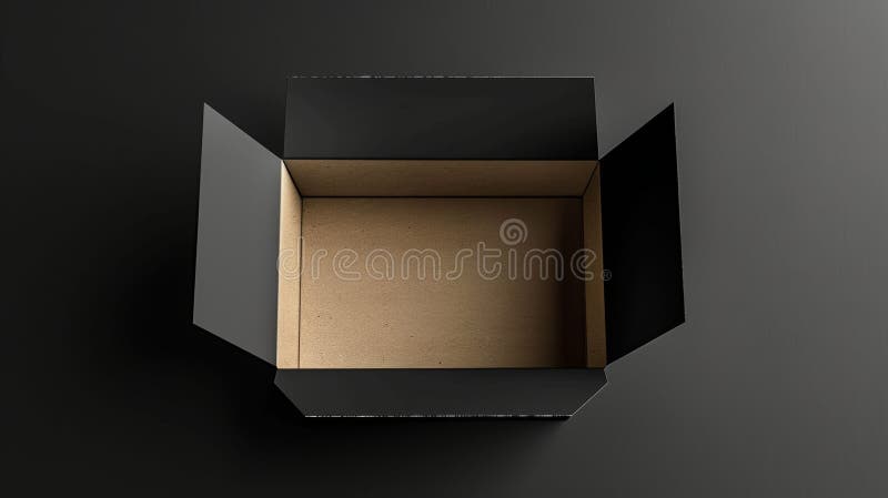 Simple Box Packaging Die Cut Out Template Design Mockup Generative AI ...