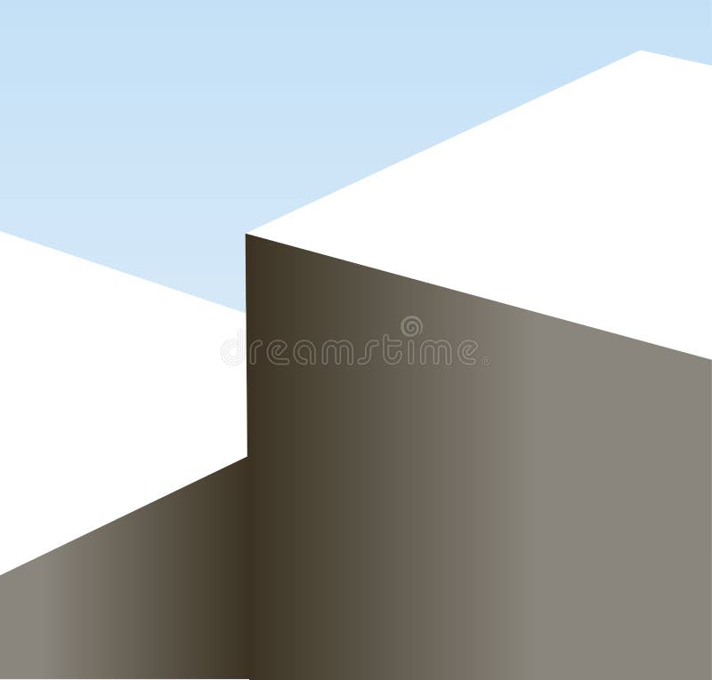 Simple Box Place in the Room Abstract Background Mockup Design ...