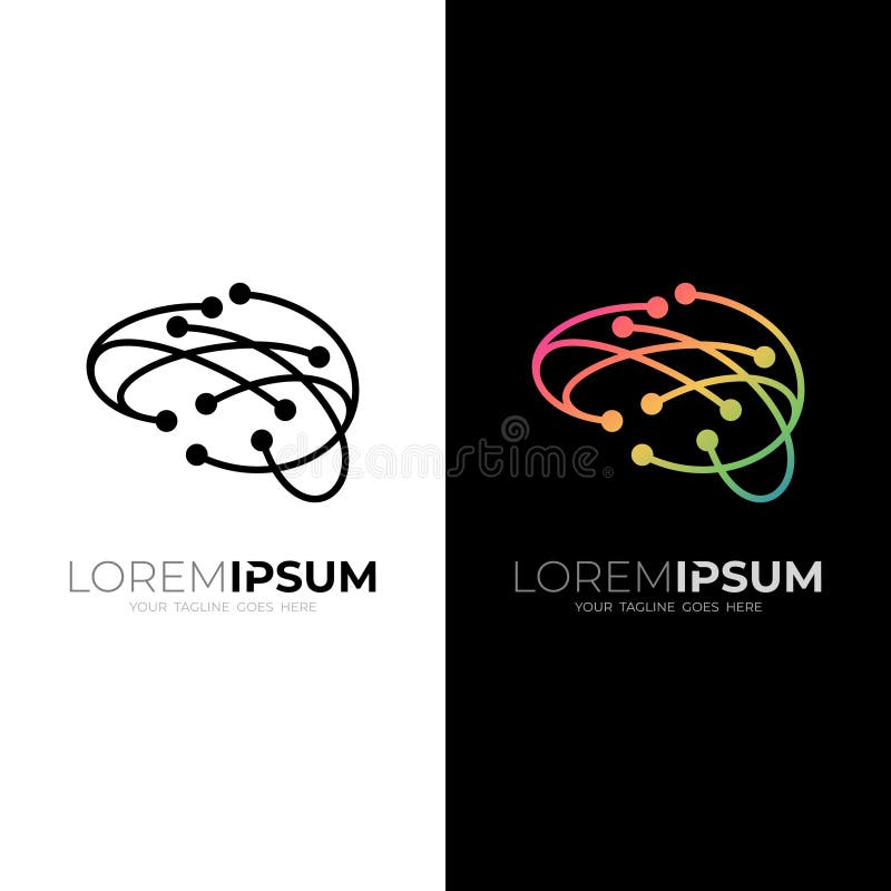 Simple Brain Logo Brain Logo, A Branding & Logo Template By Toko Pak