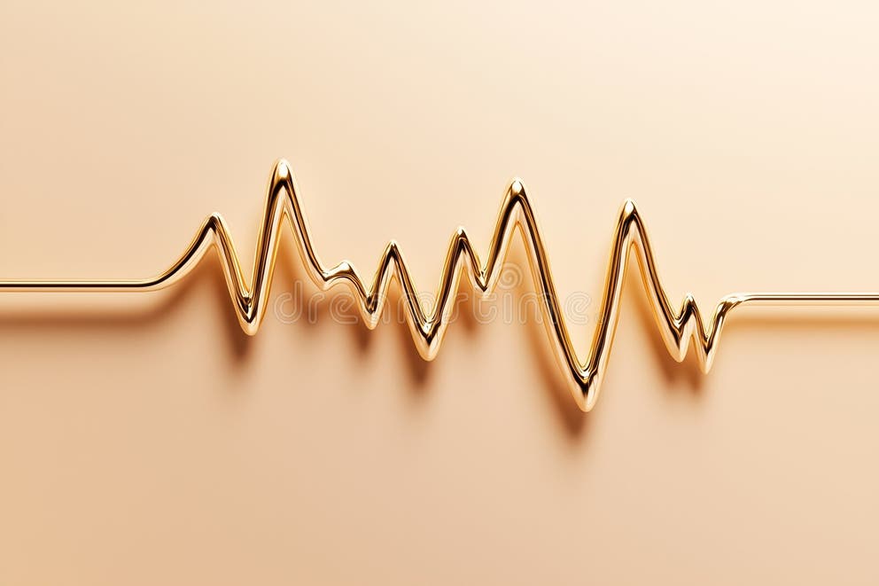 A Simple Brainwave Symbol Evolves into a Data Line, Highlighting the ...
