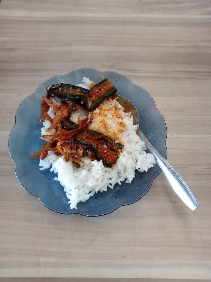 Simple breakfast stock image. Image of simple, rice - 228218927