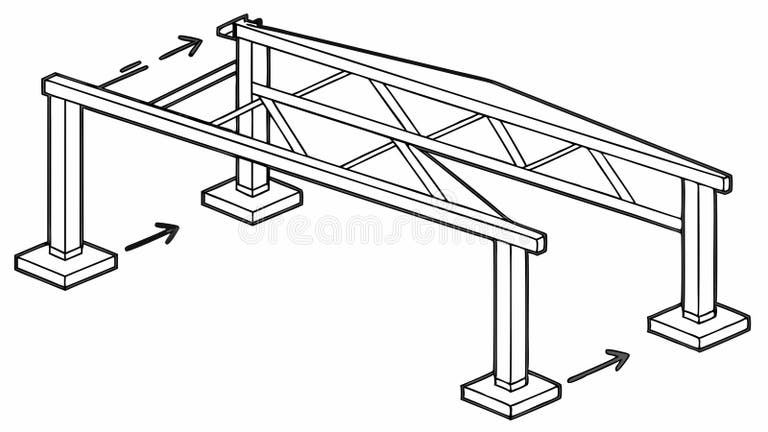 Elevated Platform Design Stock Illustrations – 3,871 Elevated Platform ...