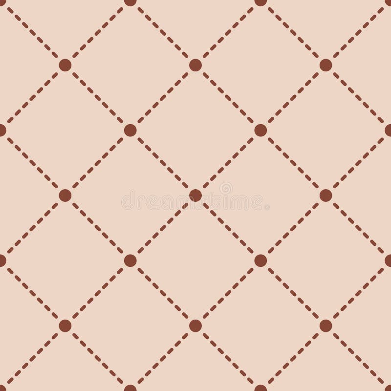 Brown seamless pattern stock vector. Illustration of geometric - 229151928