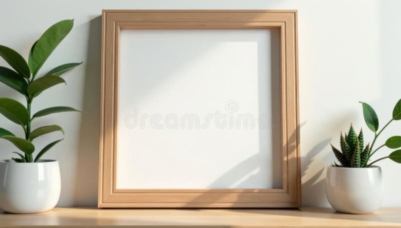 Simple Brown Wooden Picture Frame, Smooth Finish , Brown, Light Brown ...