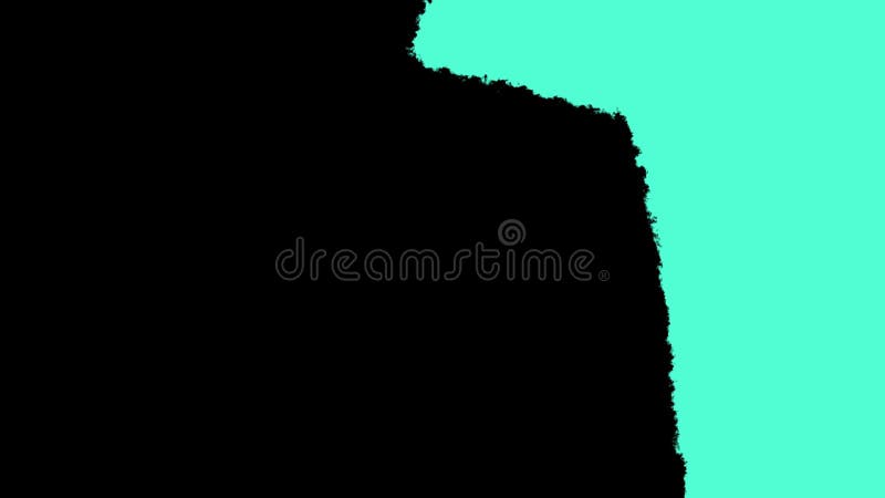 Simple Brush Transition Animation. Colorful Chalk Effect Transition on ...