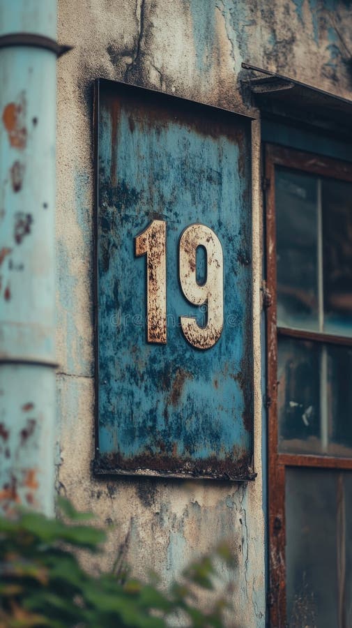 A Simple Building with the Number 19 Displayed Prominently on Its Side ...