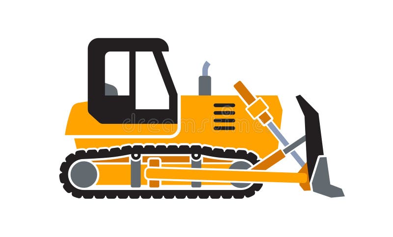 Bulldozer Stock Illustrations – 37,428 Bulldozer Stock Illustrations ...