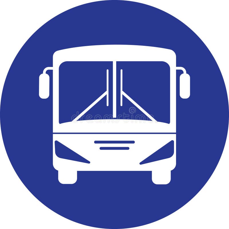 Simple bus icon stock vector. Illustration of traffic - 331937544