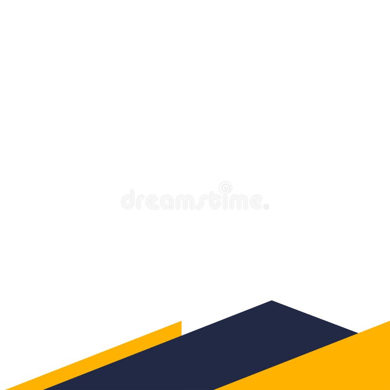 Simple Business Frame Design Element Stock Illustration - Illustration ...