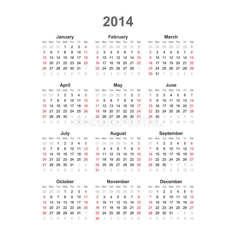 Calendar Carte Europe