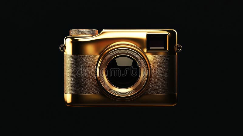 Simple Camera Photography Logo Featuring a Shutter Icon Stock Photo ...