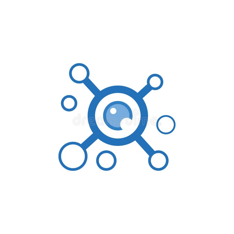 Simple Camera Technology Logo Stock Vector - Illustration of computer ...