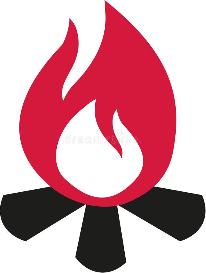 Simple Campfire Stock Illustrations – 9,500 Simple Campfire Stock ...