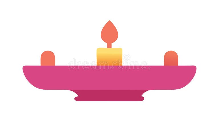 Simple Candle Icon, Warmth, Light Source, Minimalist Decor, Ambiance ...