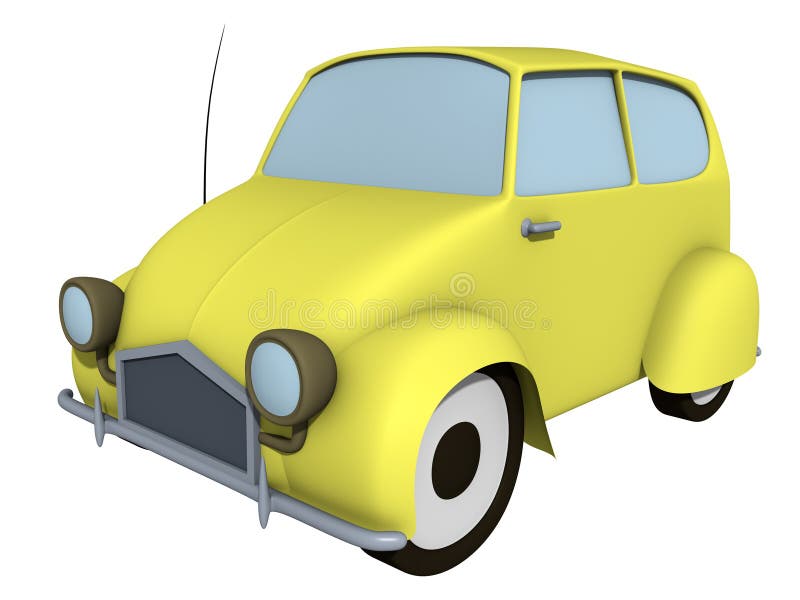 Simple car stock illustration. Illustration of isolated - 21269467