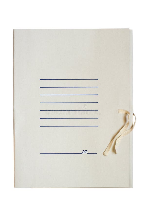 Simple Cardboard Folder Papers White Background Stock Photos - Free ...