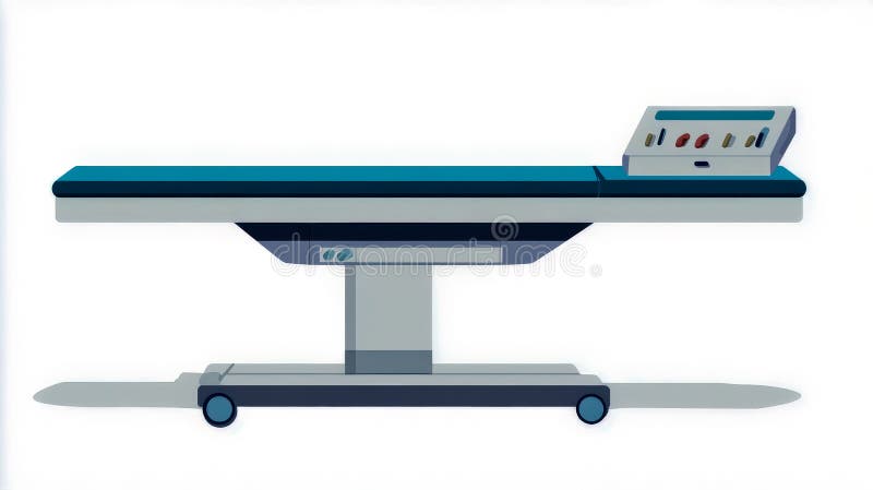 A Simple Cartoon-style Rendering of a Professional Medical Operating ...