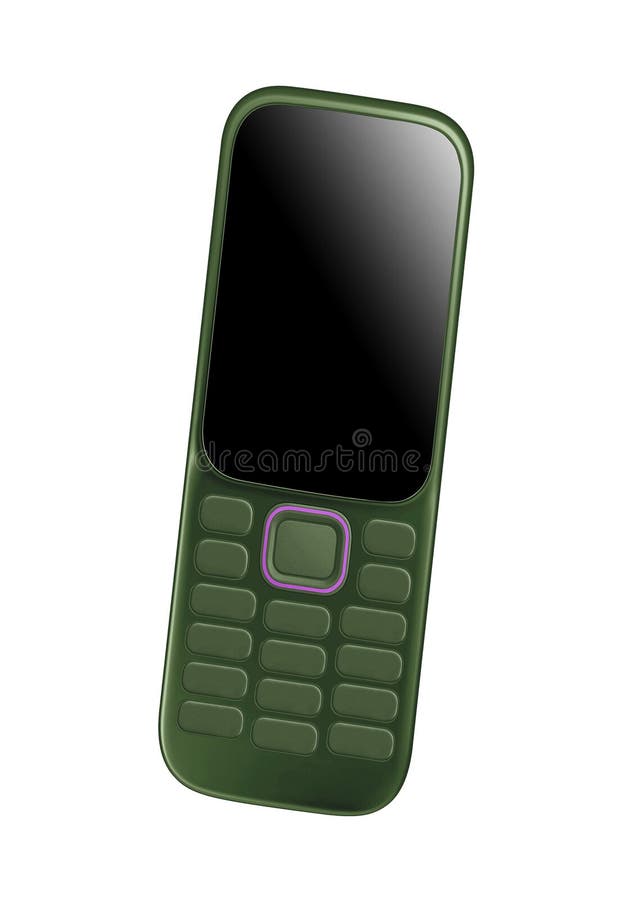 Simple cellphone icon stock illustration. Illustration of multimedia ...