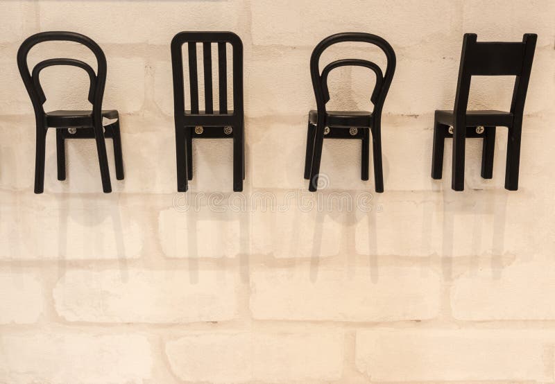Simple chair shape hanger stock photo. Image of design - 115626196