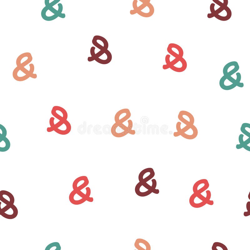 Simple Character Doodle Repeat Pattern Stock Vector - Illustration of ...