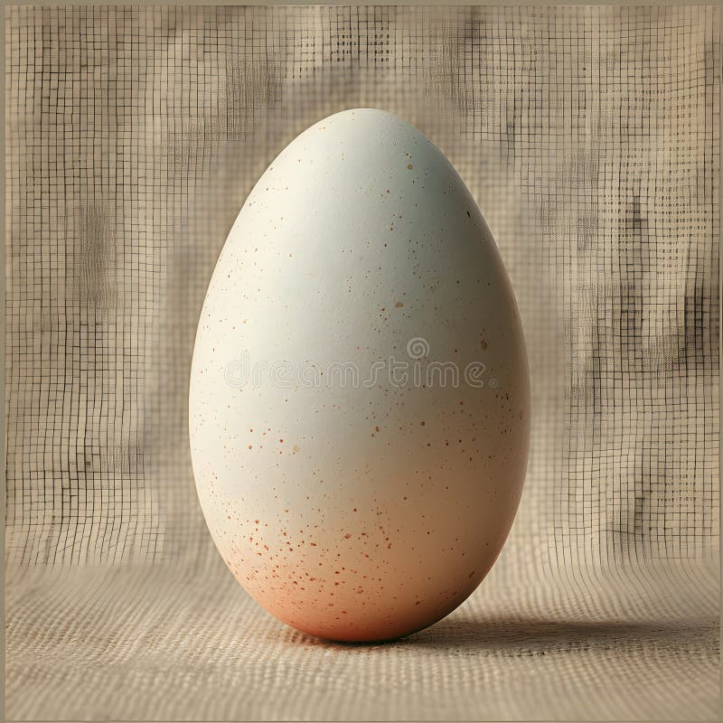 Simple yet Charming Easter Egg Design for Designers Stock Illustration ...