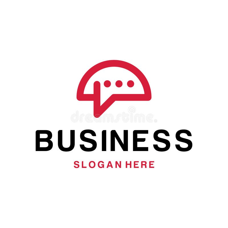 Simple Chat Minimalist Logo Design, Usable for Business and Branding ...