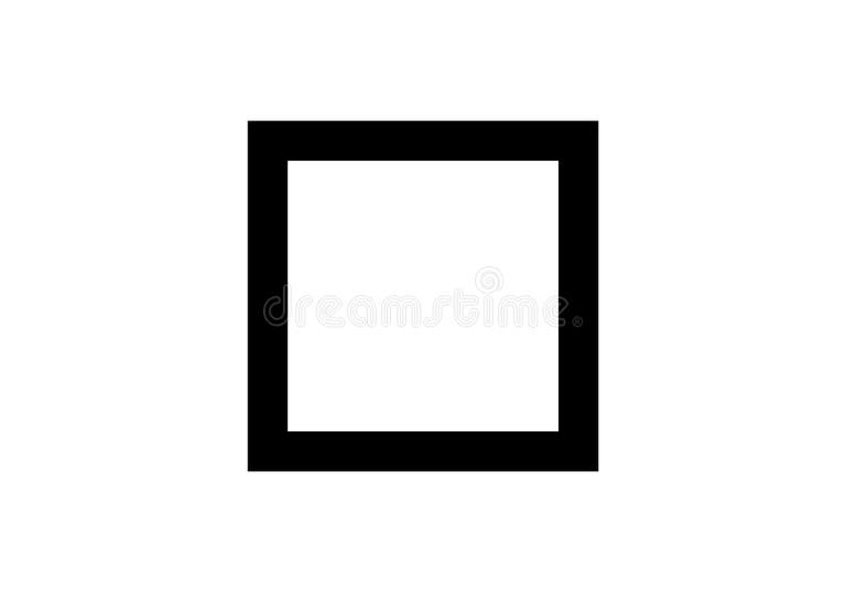 Simple Checkbox Icon for Ui Design and Forms Stock Vector ...