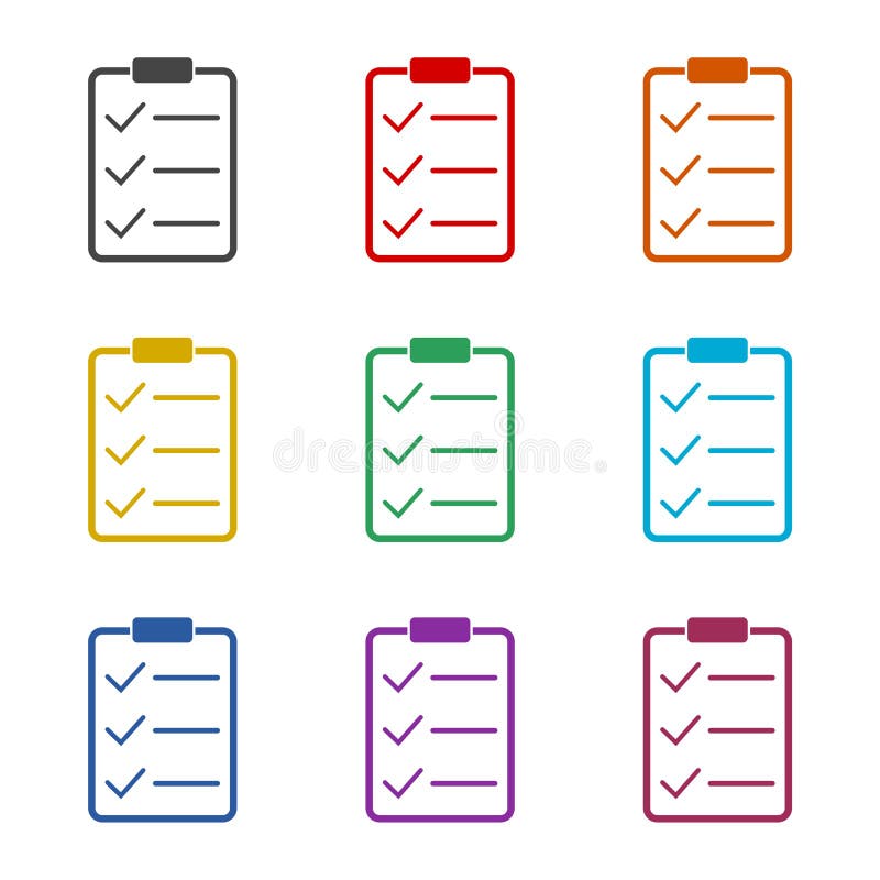 Simple Checklist Accounting Logo Design Stock Vector - Illustration of ...