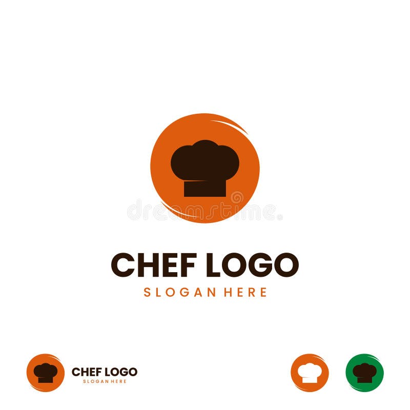 Simple Chef Logo Design Icon Template Stock Vector - Illustration of ...