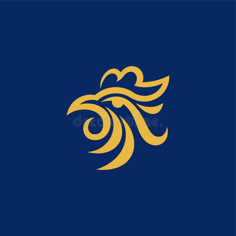 Simple chicken logo stock vector. Illustration of isolated - 338215689