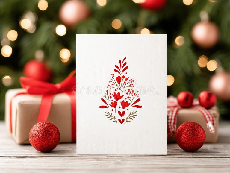 Simple Christmas Tree Card Stock Illustrations – 46,244 Simple ...