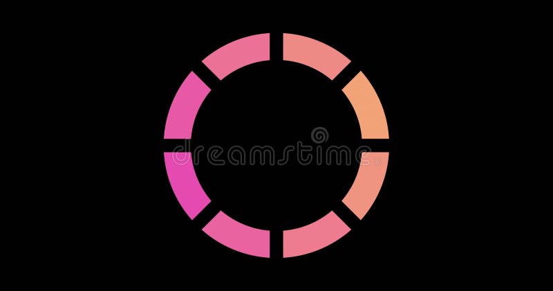 Simple Circle Loading Loop Animation on the White Background. 4K Resolution Video of Loading ...