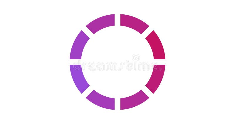 Simple Circle Loading Loop Animation on the White Background. 4K ...