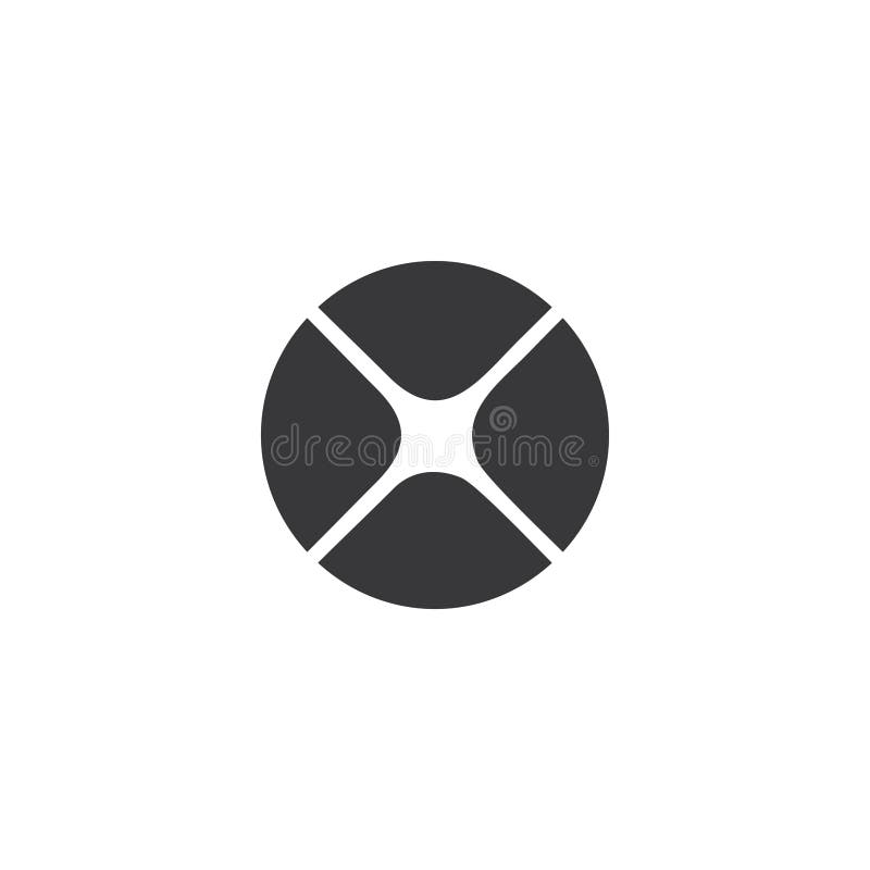 Simple Circle Object Curves Logo Vector Stock Vector - Illustration of ...