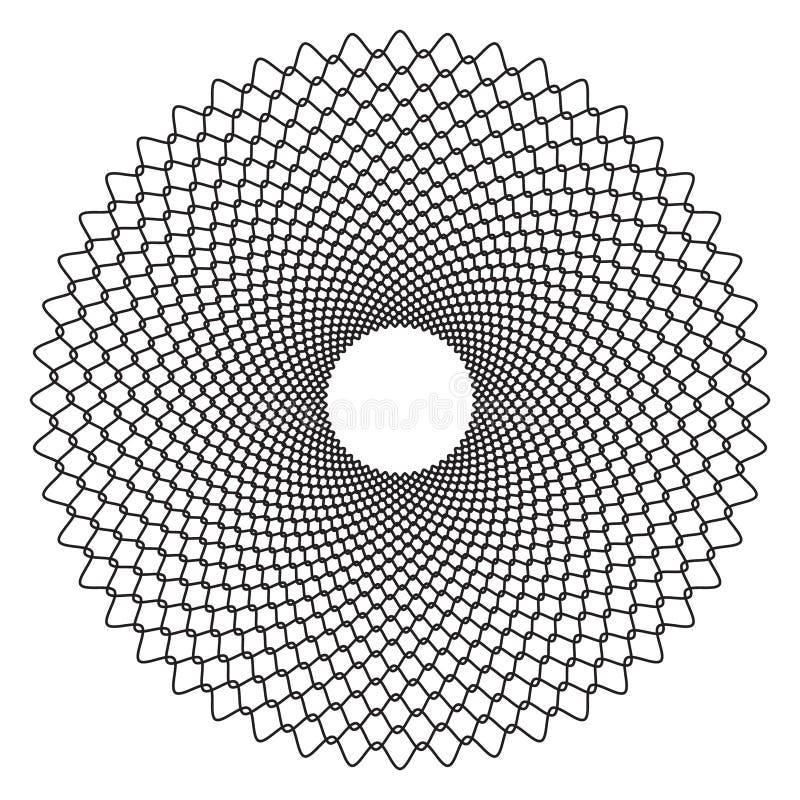 Simple Circle Pattern Vector Illustration. Stock Vector - Illustration ...