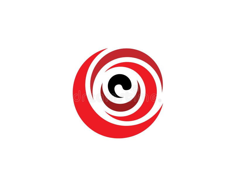 Simple Circle Rose Logo Vector Stock Vector - Illustration of icon ...