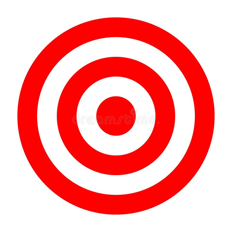 Bullseye Target Stock Illustrations – 21,390 Bullseye Target Stock ...